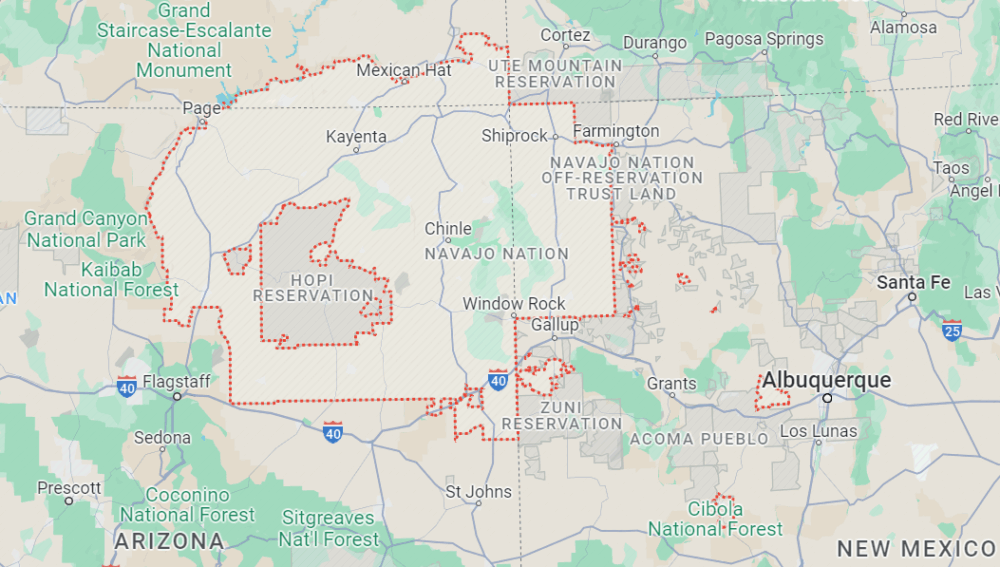 Native American Reservations - St. Bonaventure