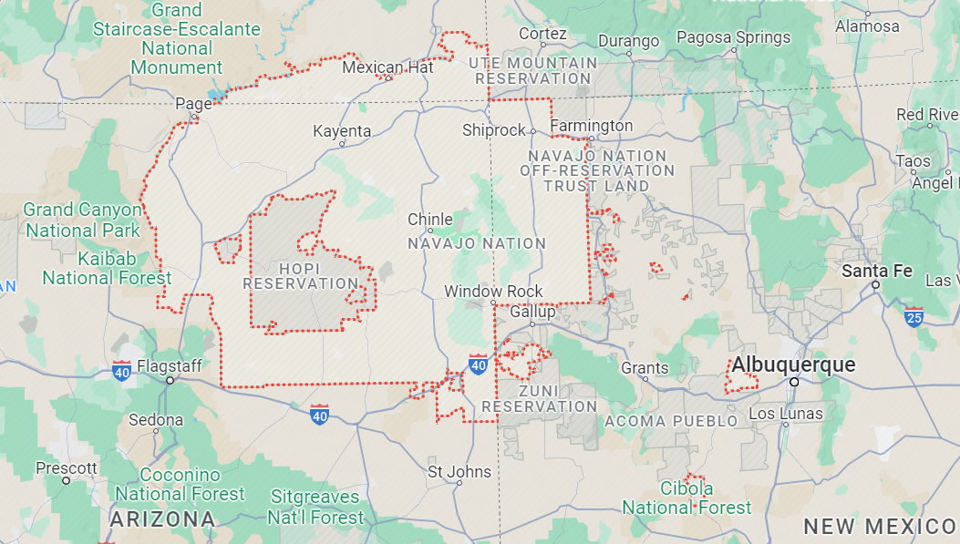 Native American Reservations - St. Bonaventure